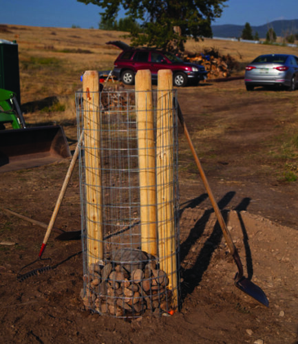 Solid Stonework: Building Rock Fence Posts - Grit